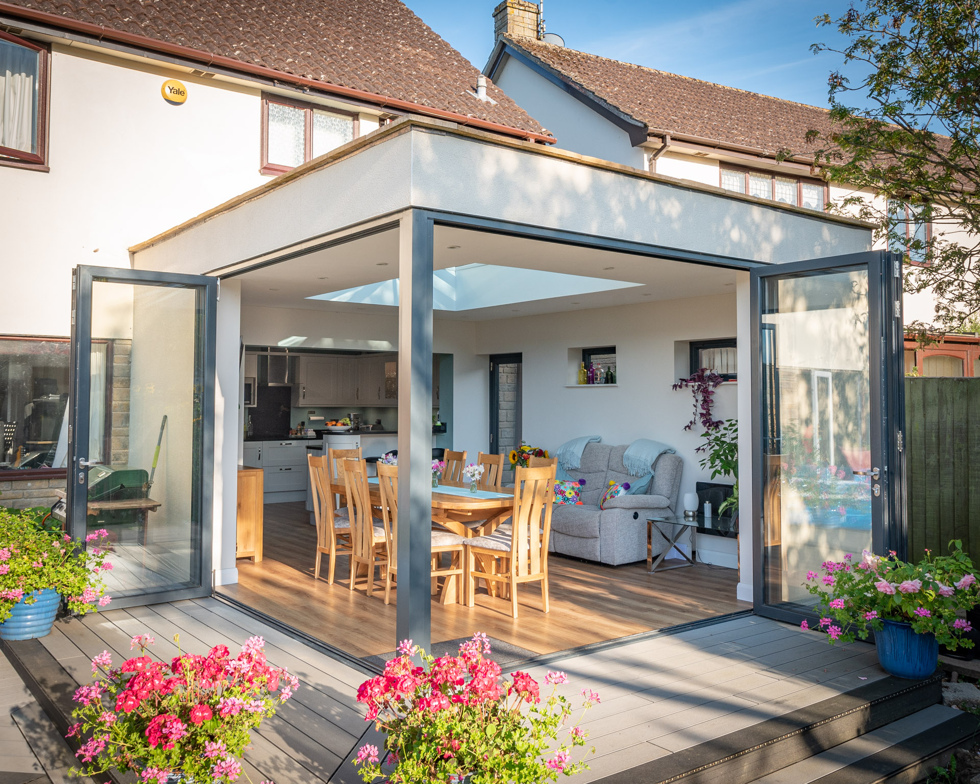 Corner Bifold Doors | Prime Aluminium