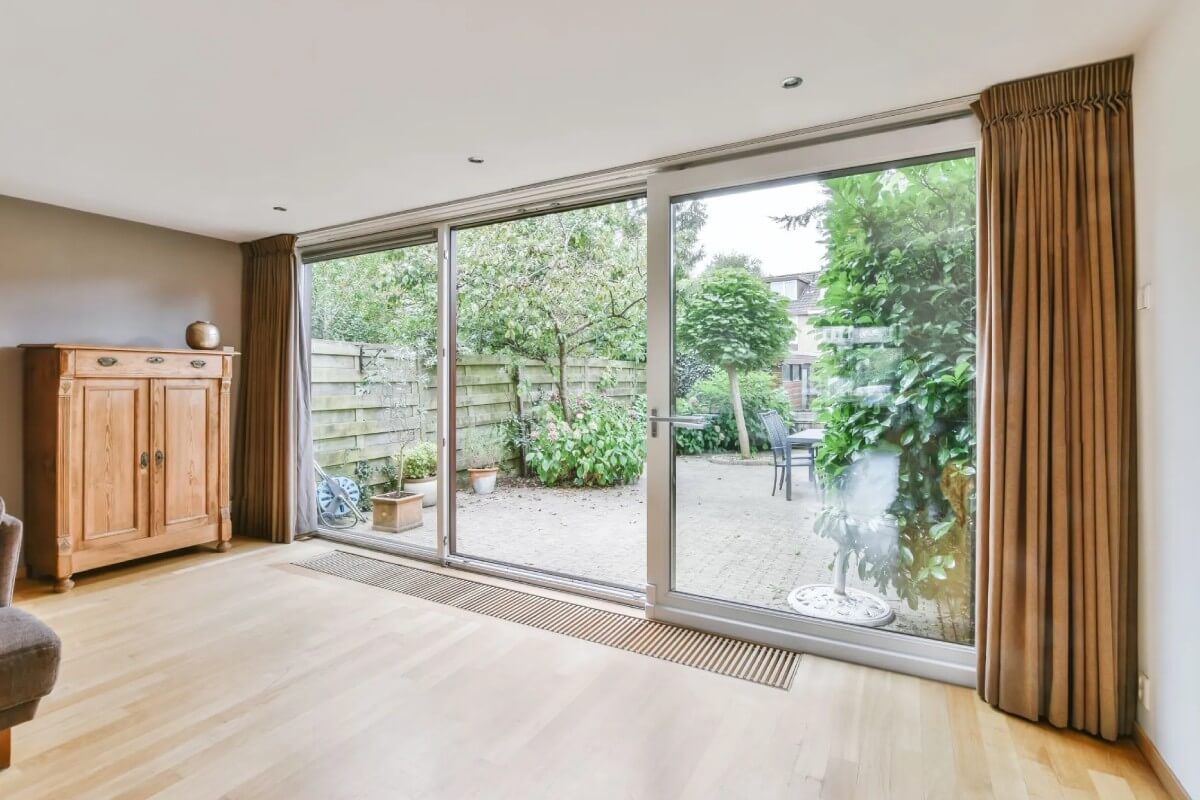 3 panel patio sliding door store